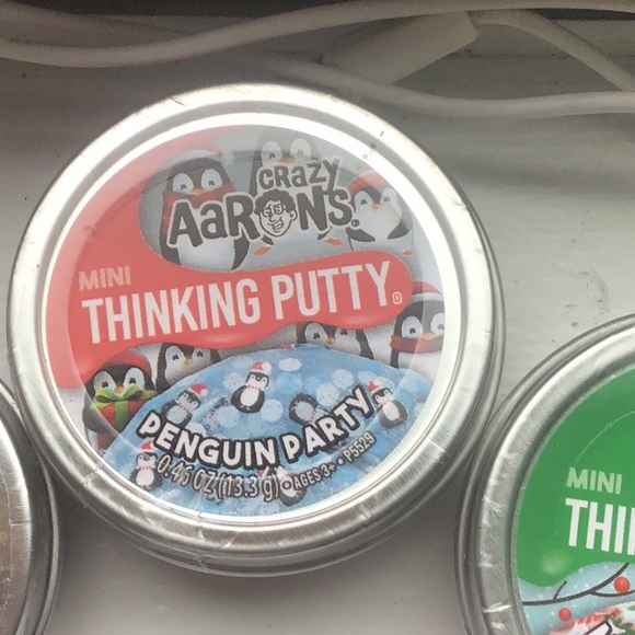 Crazy Aarons | Toys | Nwt Crazy Aarons Thinking Putty 3 Pack | Poshmark